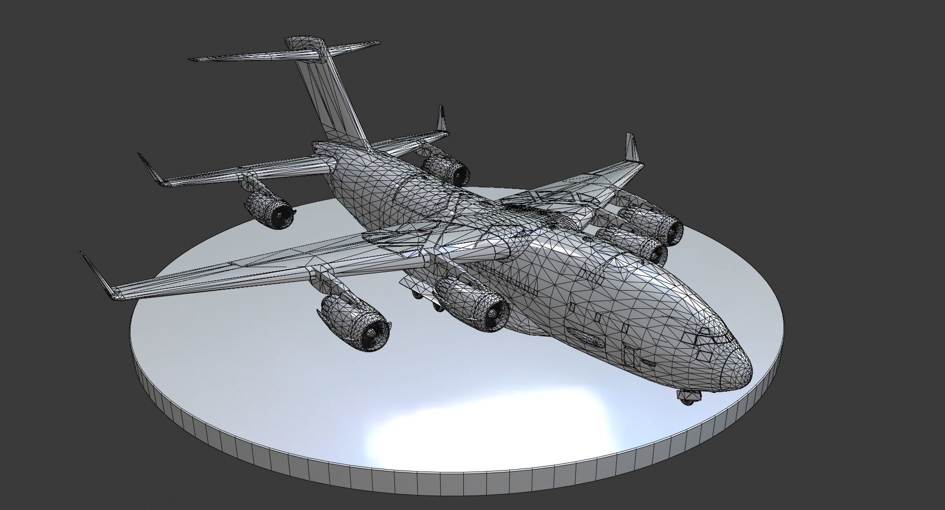 3D model AOS - The Bus - C17 Globemaster VR / AR / low-poly | CGTrader