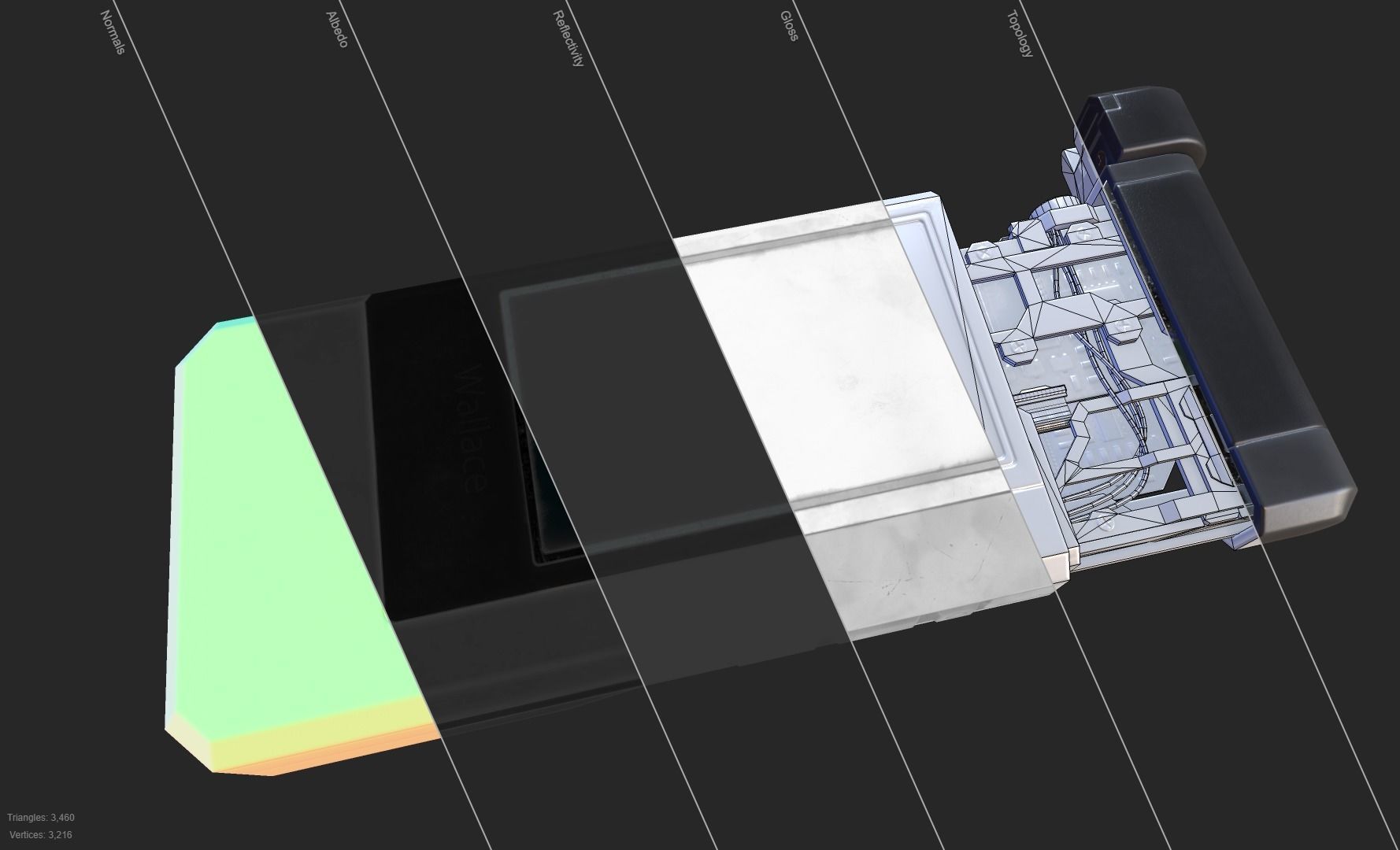 3D model Retinal Scanner VR / AR / low-poly | CGTrader