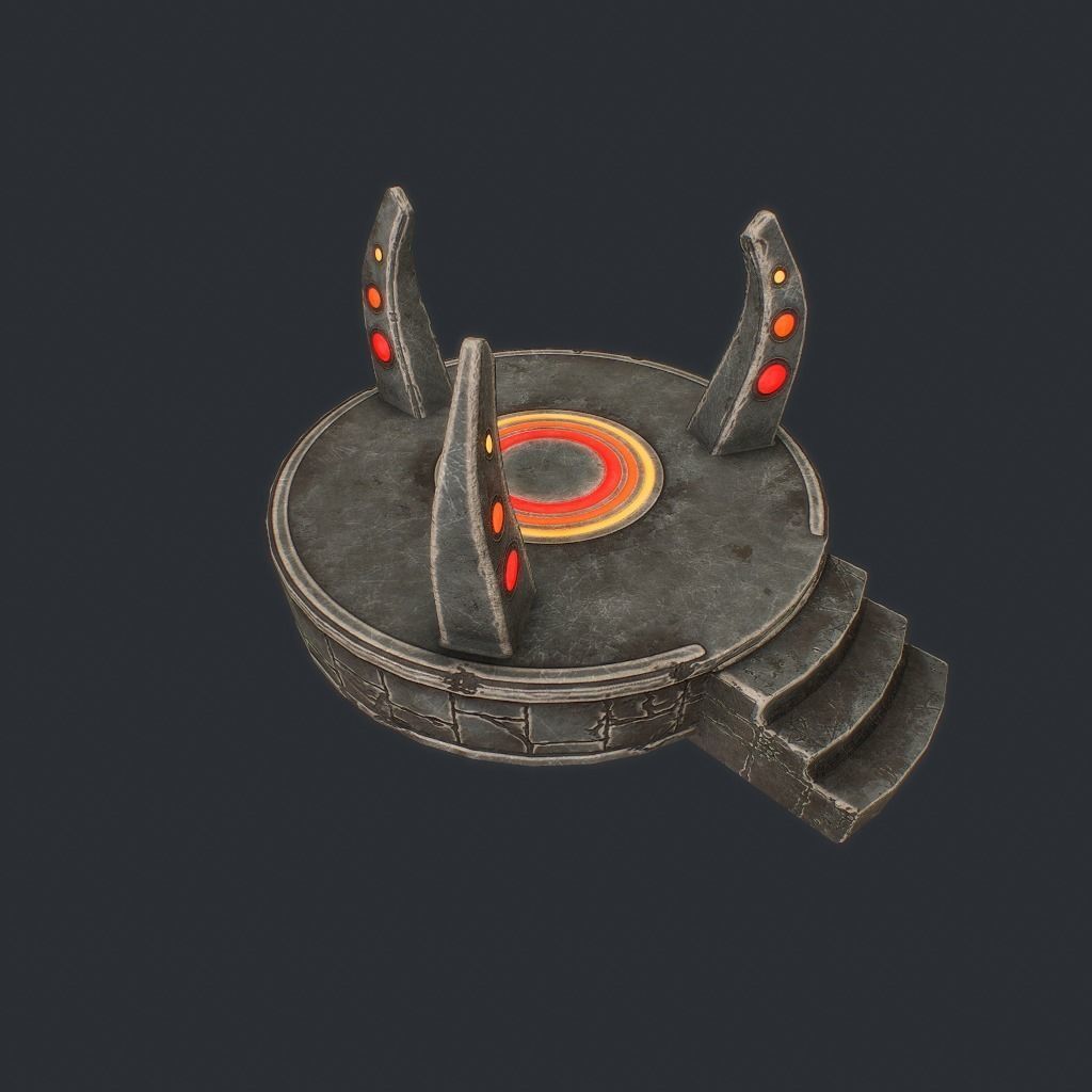 3D model Altar VR / AR / low-poly | CGTrader