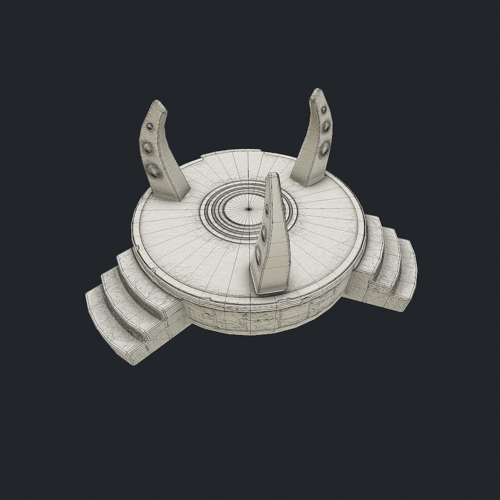 3D model Altar VR / AR / low-poly | CGTrader