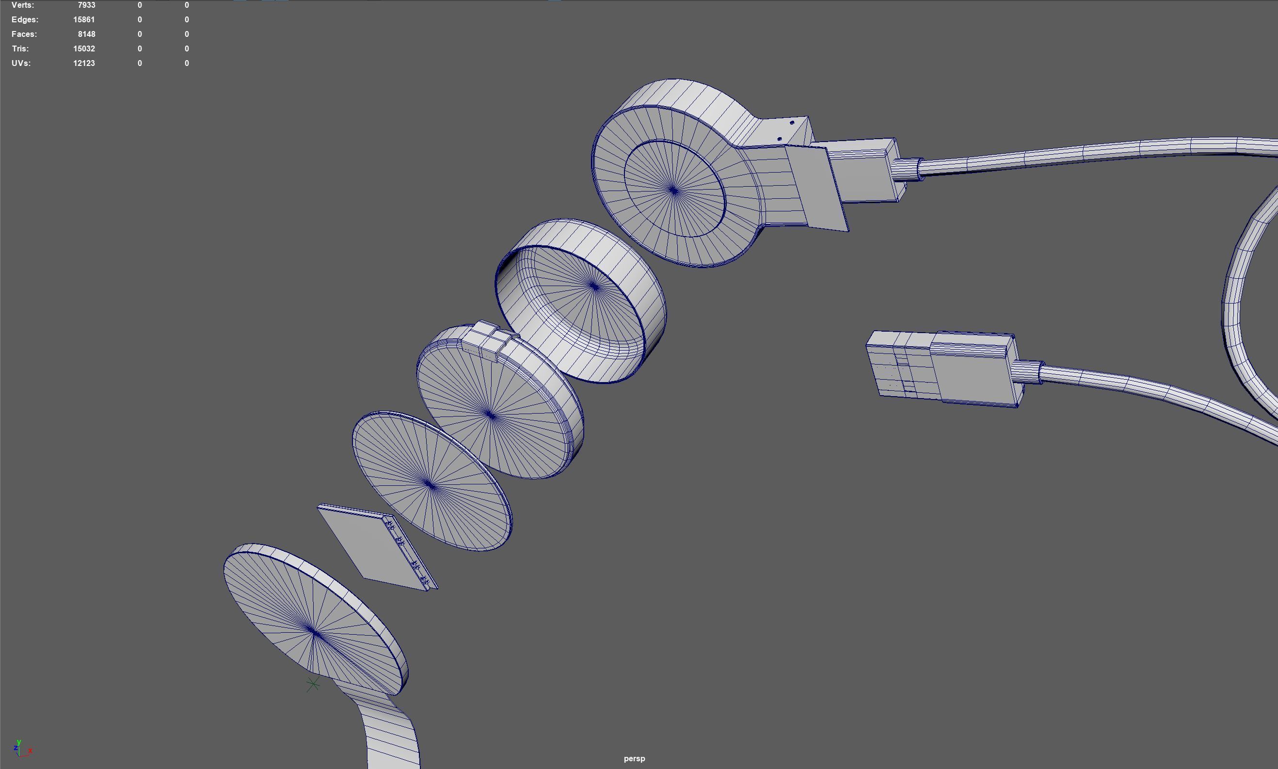 NeuraLink 3D model animated rigged | CGTrader