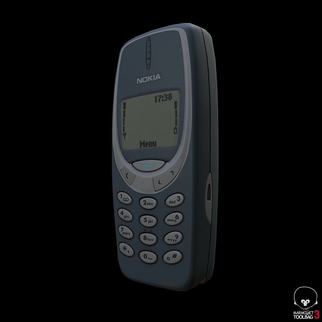 3D model Nokia 3310 game ready model VR / AR / low-poly | CGTrader
