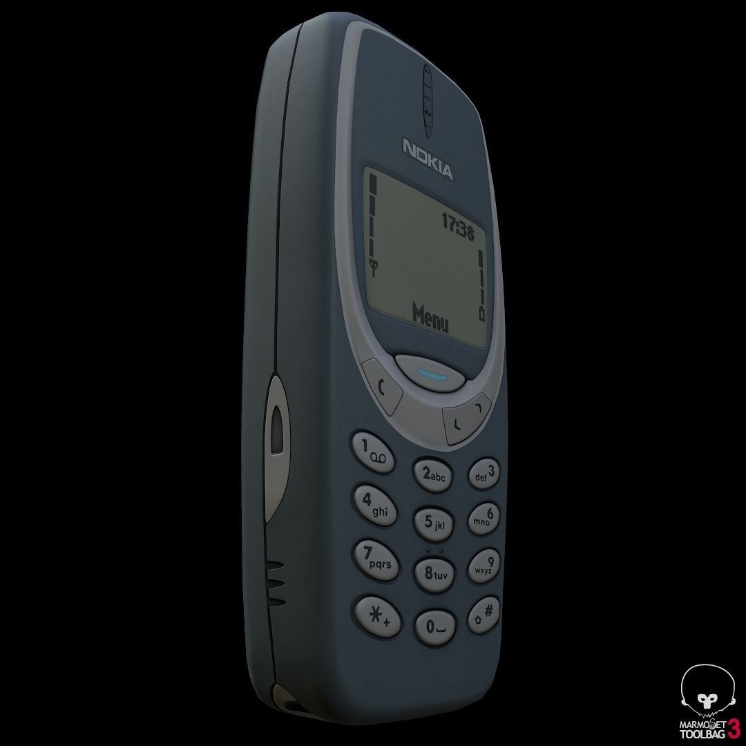 3D model Nokia 3310 game ready model VR / AR / low-poly | CGTrader