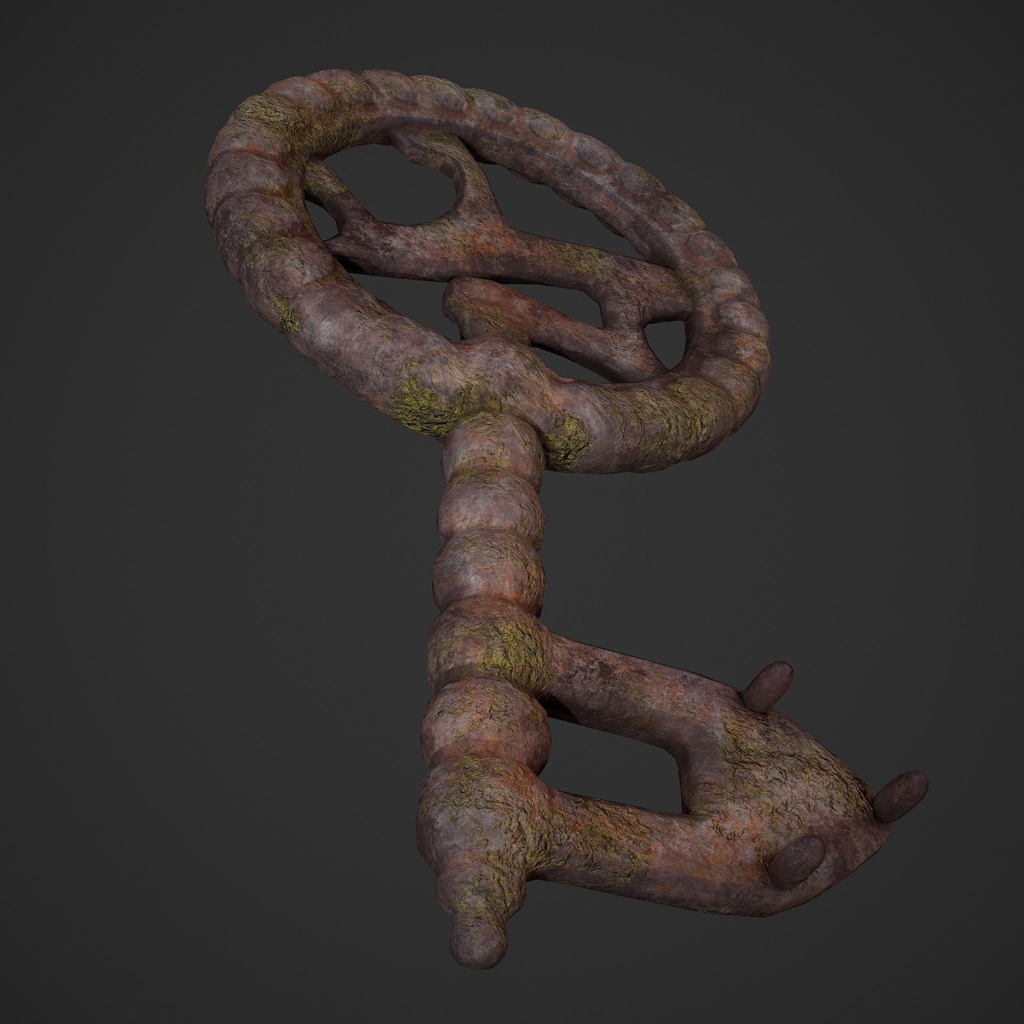 Ancient Medieval Key 3D model | CGTrader