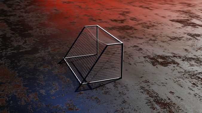 Football Net 3d model free VR / AR / low-poly 3D model animated | CGTrader