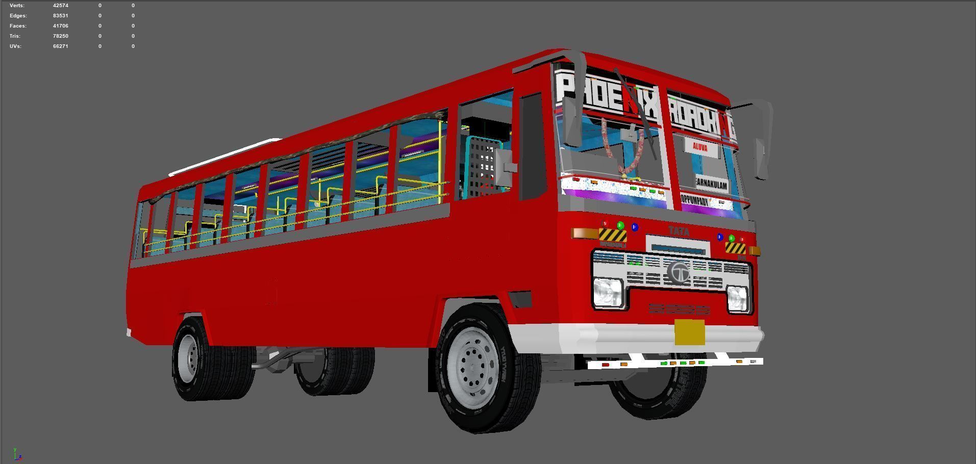 3D model TATA 1510 VR / AR / low-poly | CGTrader