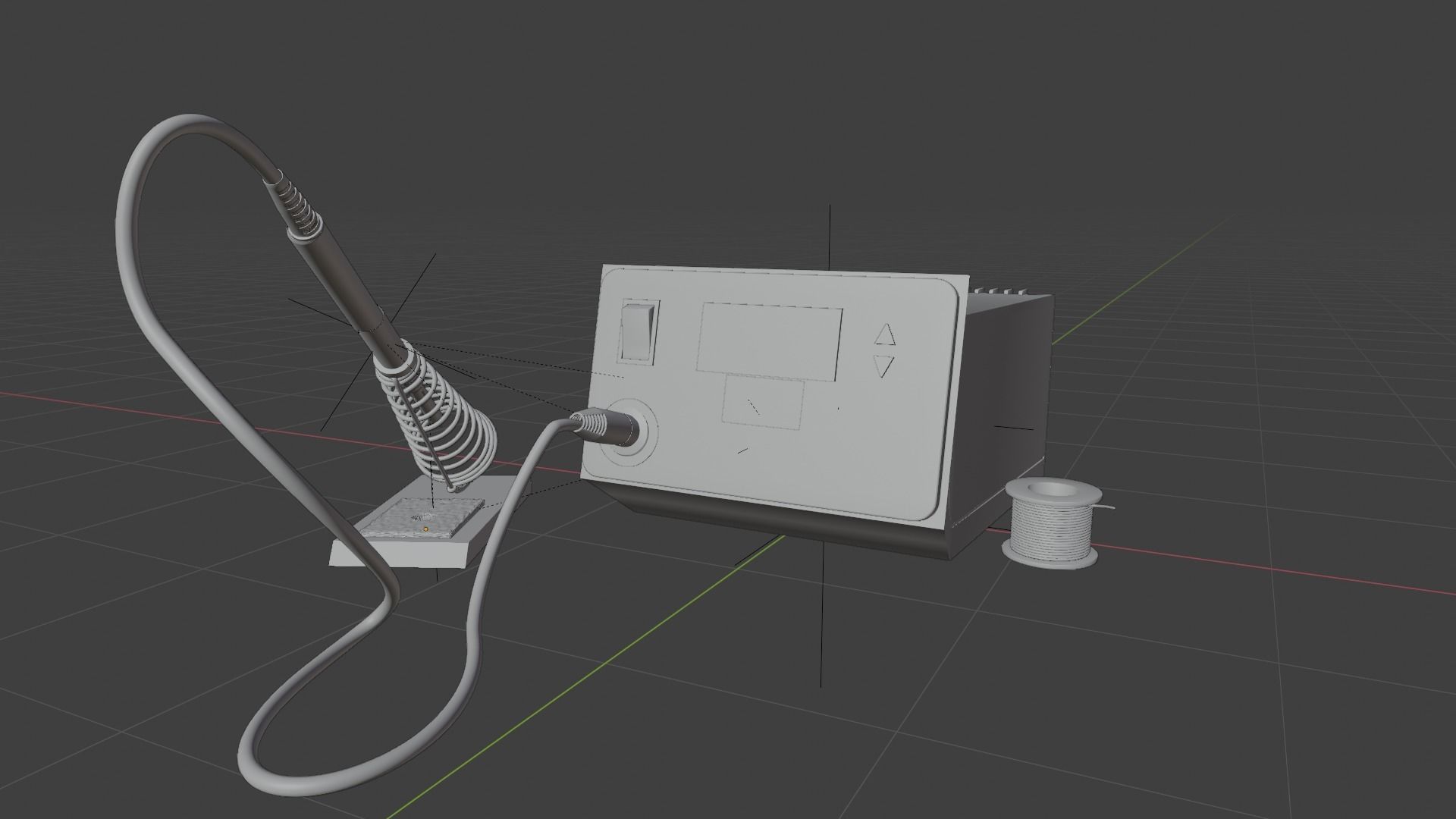 Soldering Station free 3D model | CGTrader