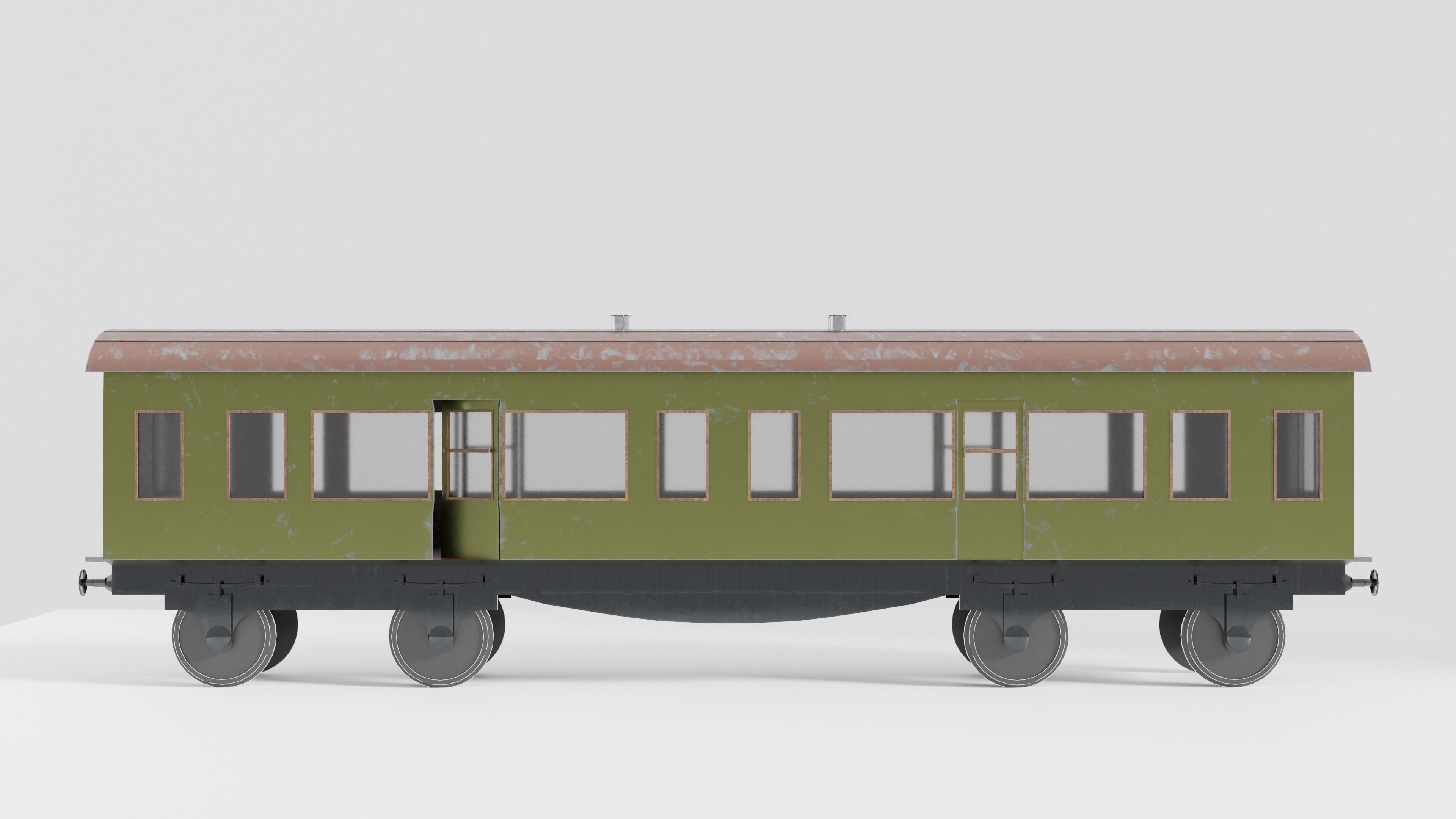 carriage free 3D model | CGTrader