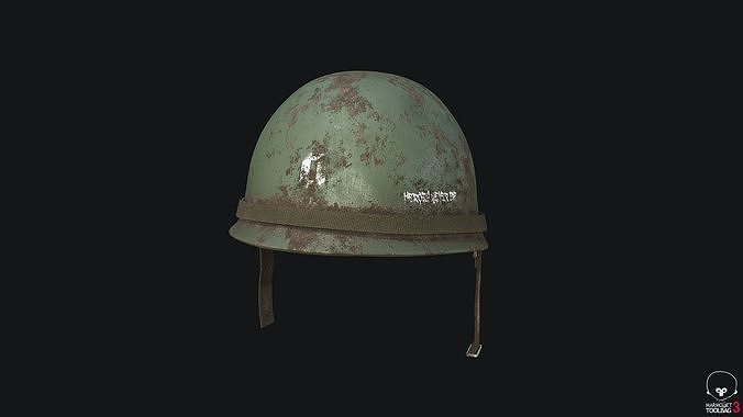 3D model WW2 US Army Helmet Classic PBR VR / AR / low-poly | CGTrader