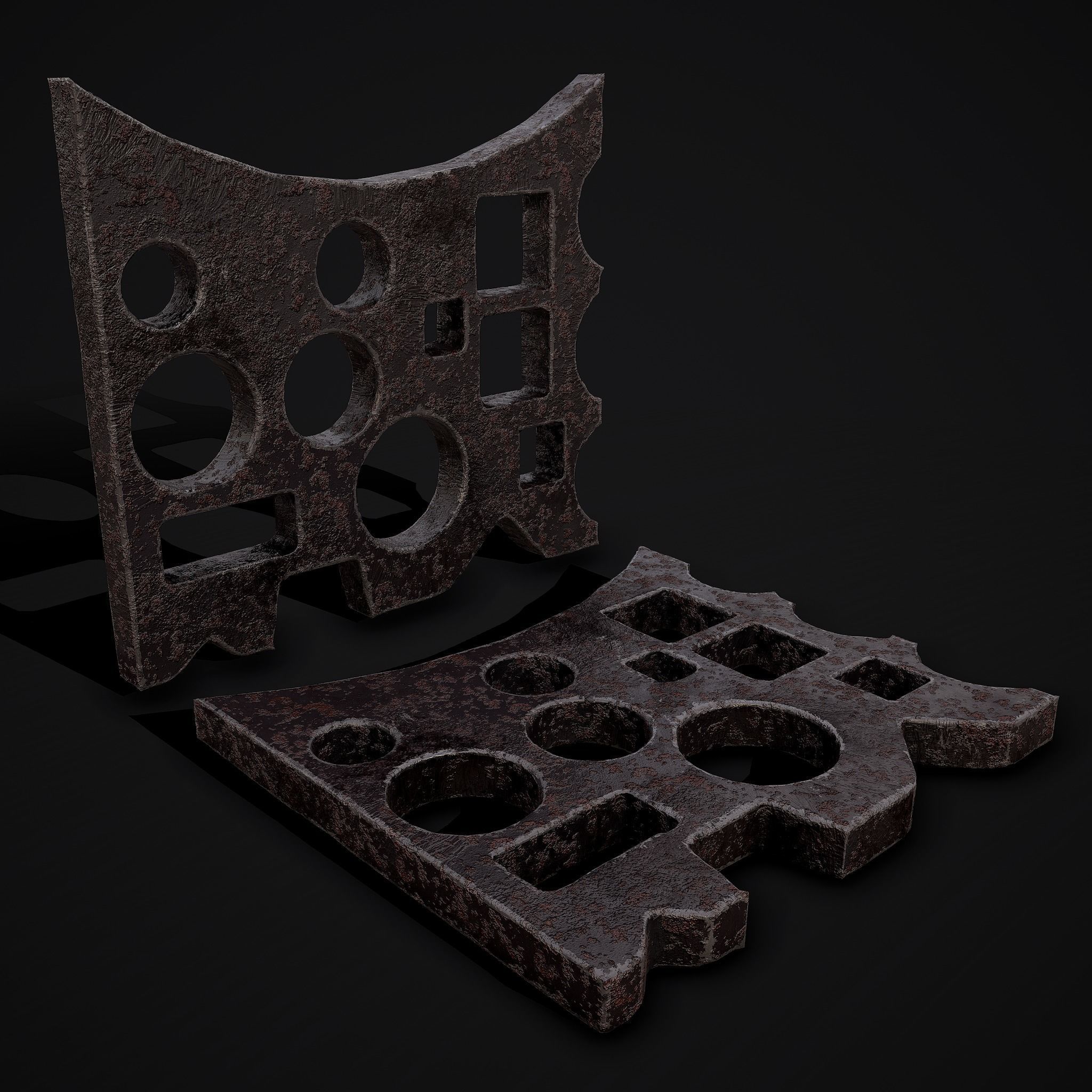 Medieval Blacksmith Swage Block free VR / AR / low-poly 3D model | CGTrader