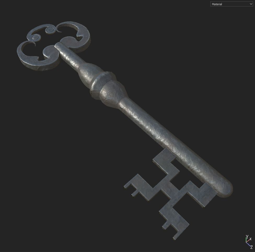 Key Set free VR / AR / low-poly 3D model | CGTrader