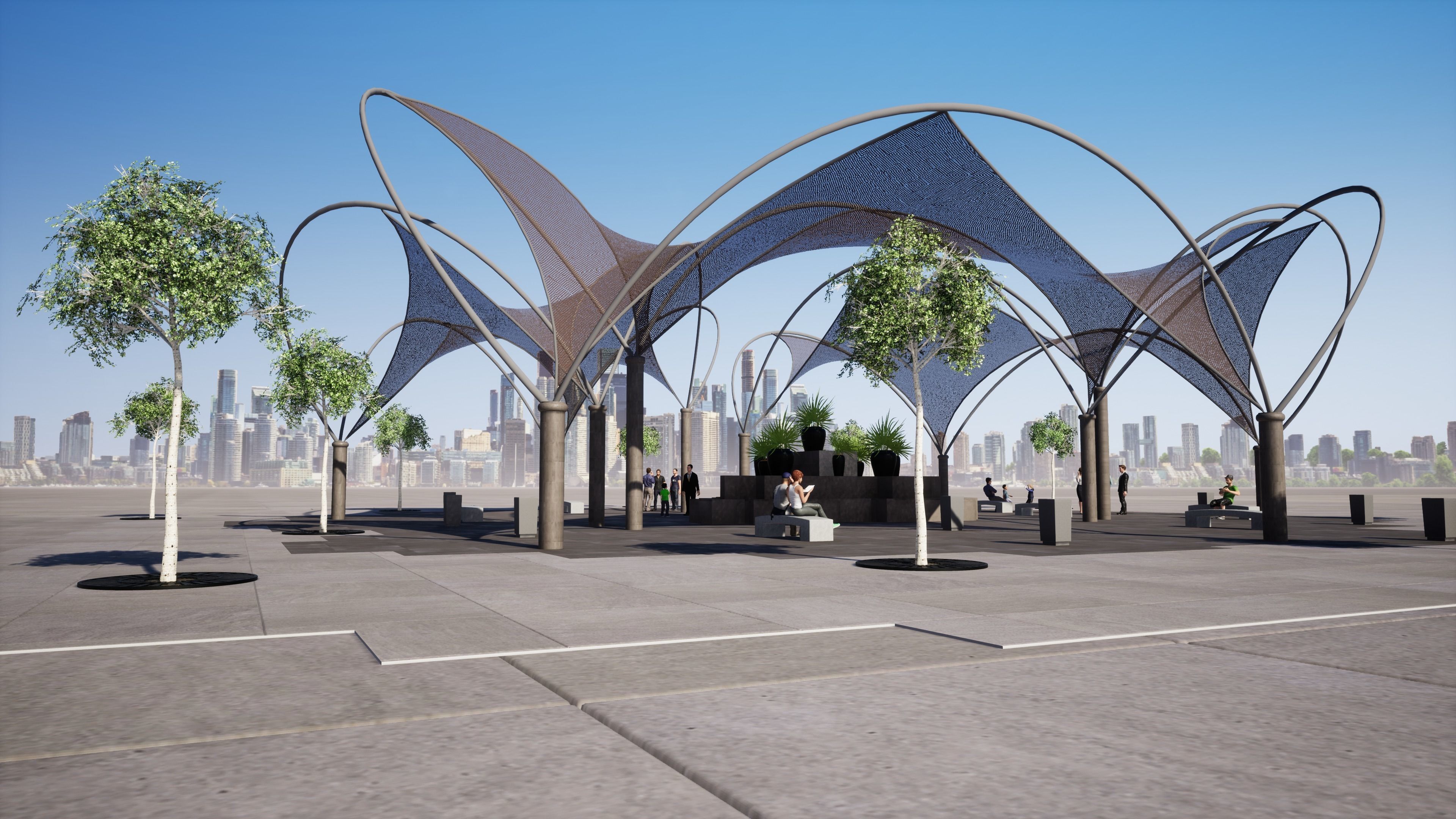 Square Design 3D model 3D printable animated | CGTrader