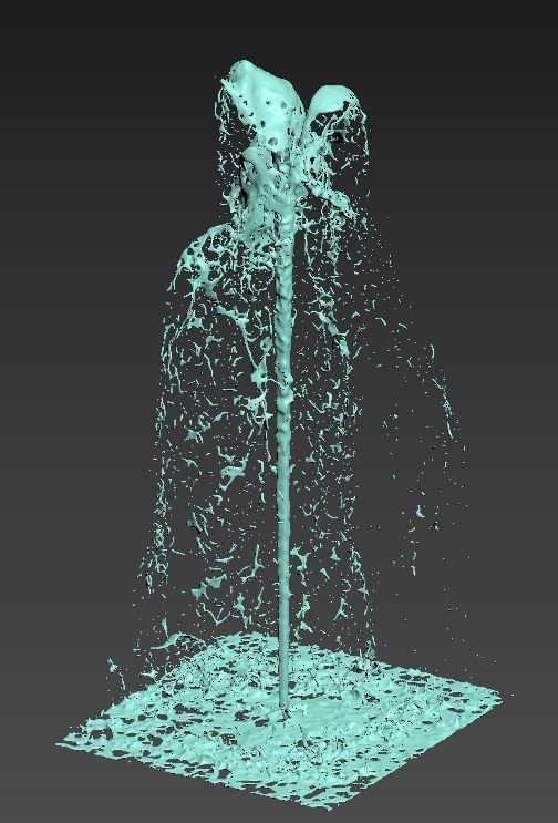 Realistic Water Fountain Loop Animation 7 3D model animated | CGTrader