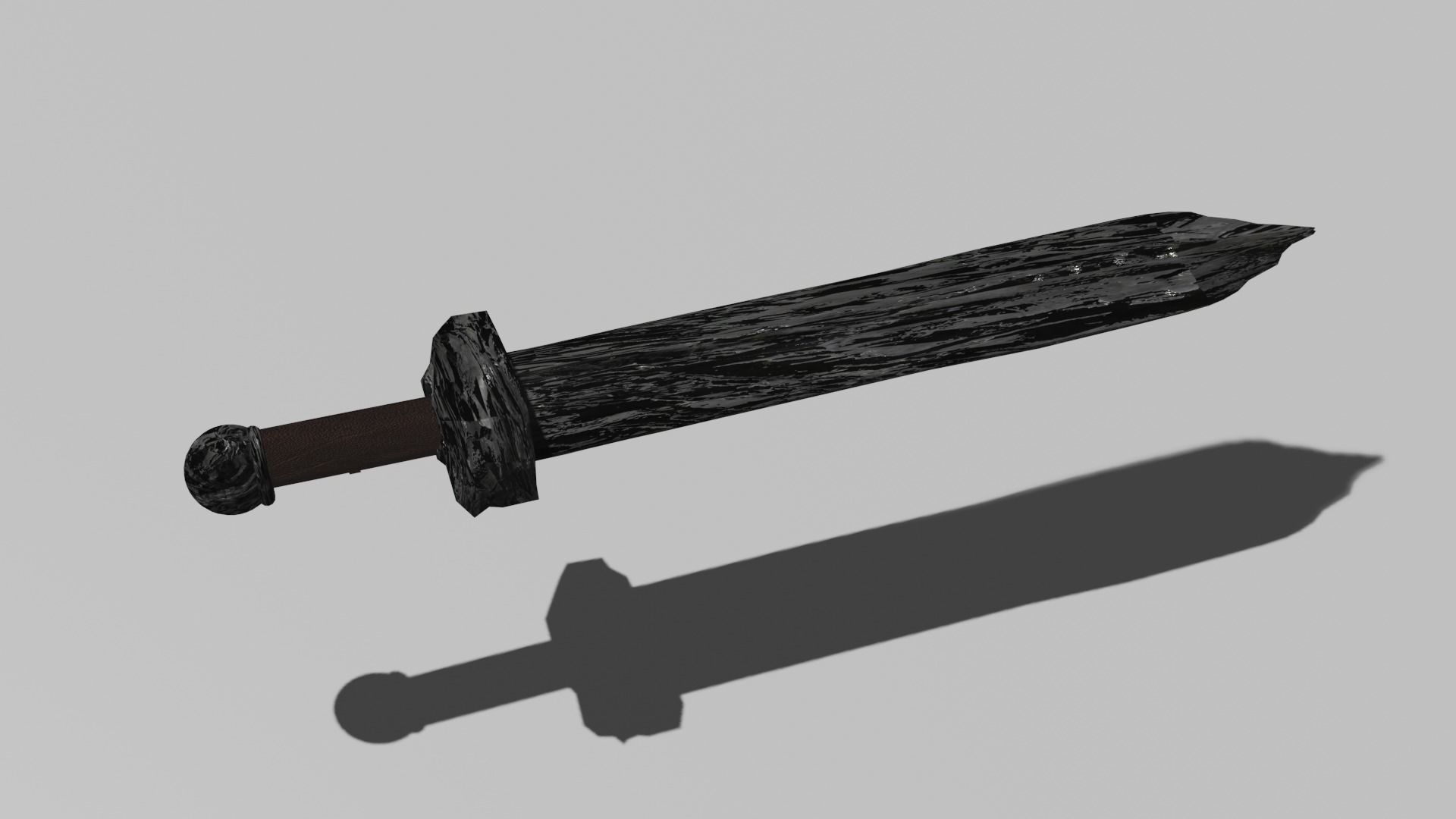 3D model Stone Sword | CGTrader