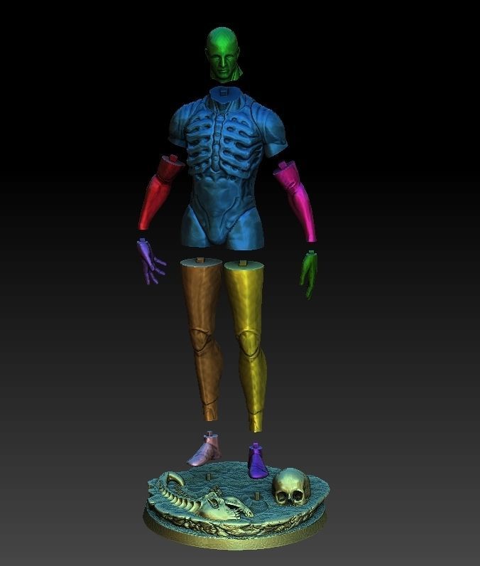 Engeener from Prometheus 3D model 3D printable | CGTrader