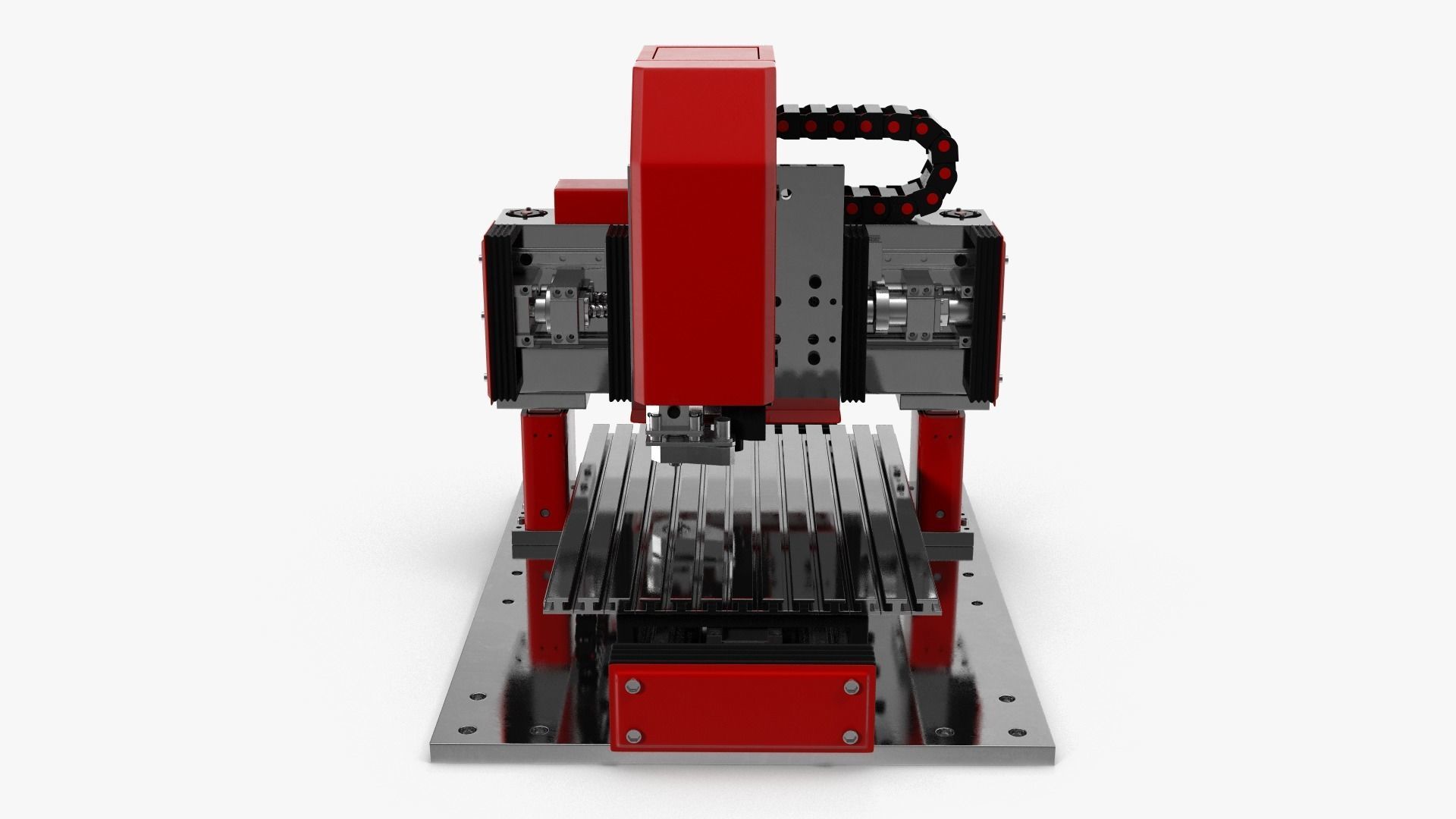 CNC Router Engraving Drilling Milling machine 3D model | CGTrader