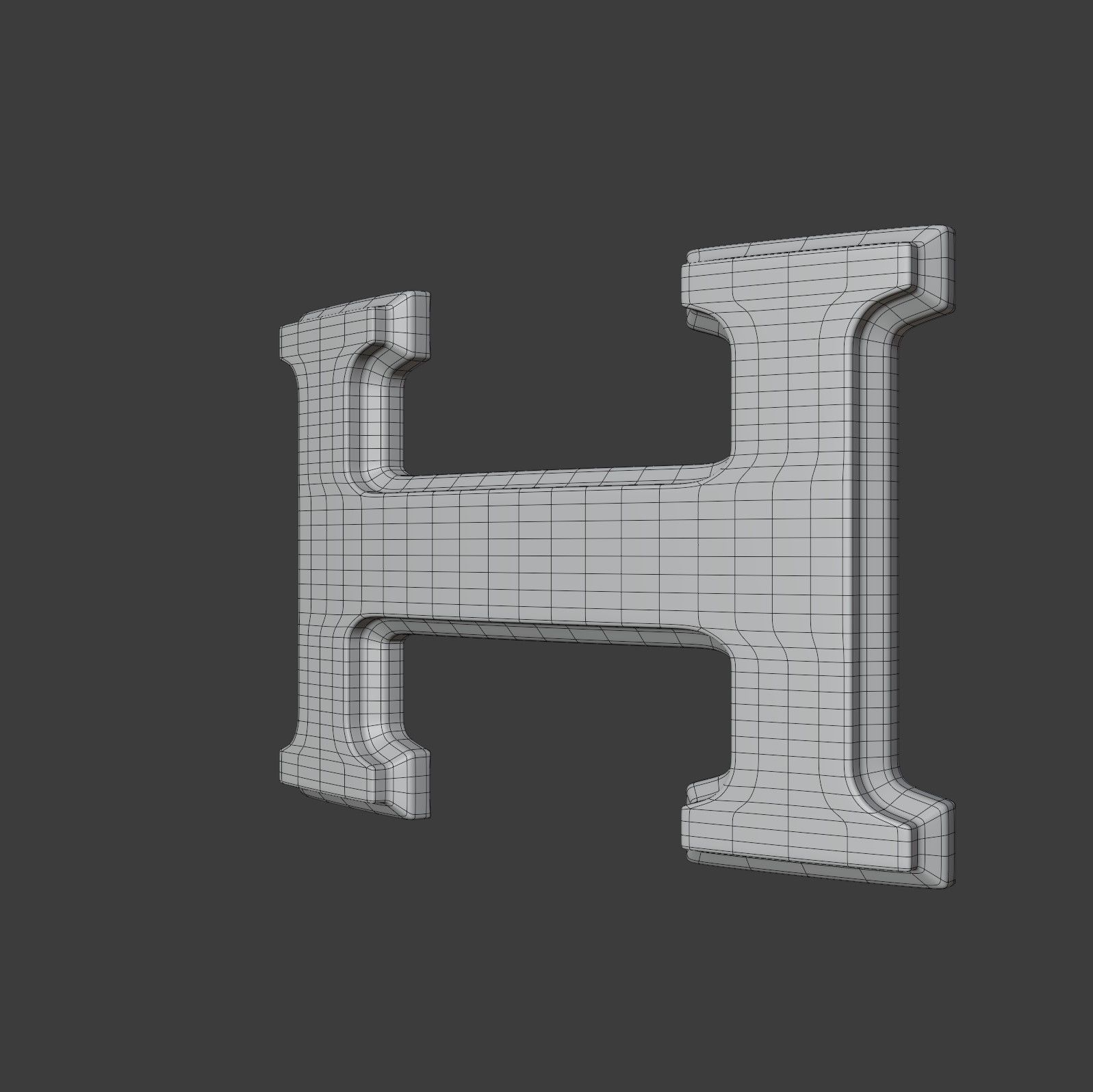 Hermes Logo 3D model | CGTrader