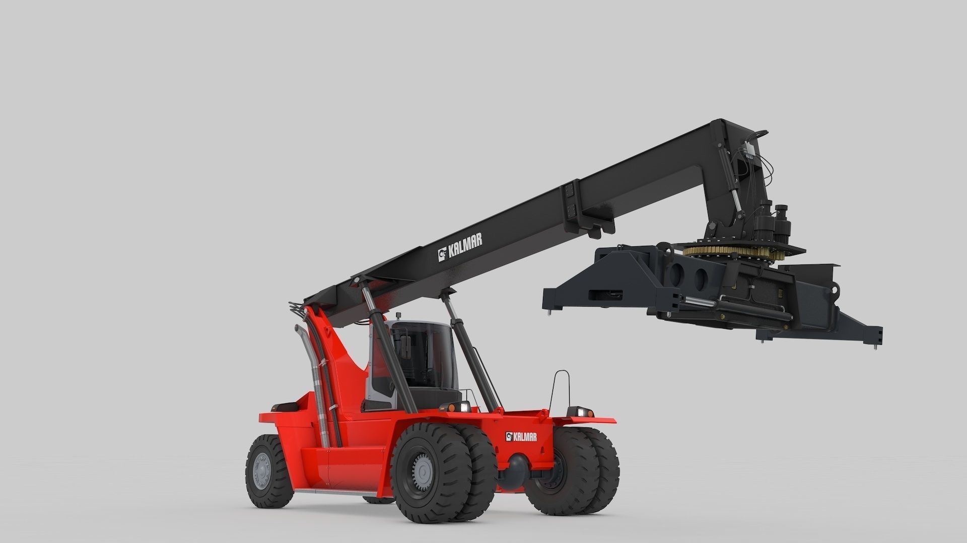 Container Handler and Straddle Carrier 3D Model Collection | CGTrader