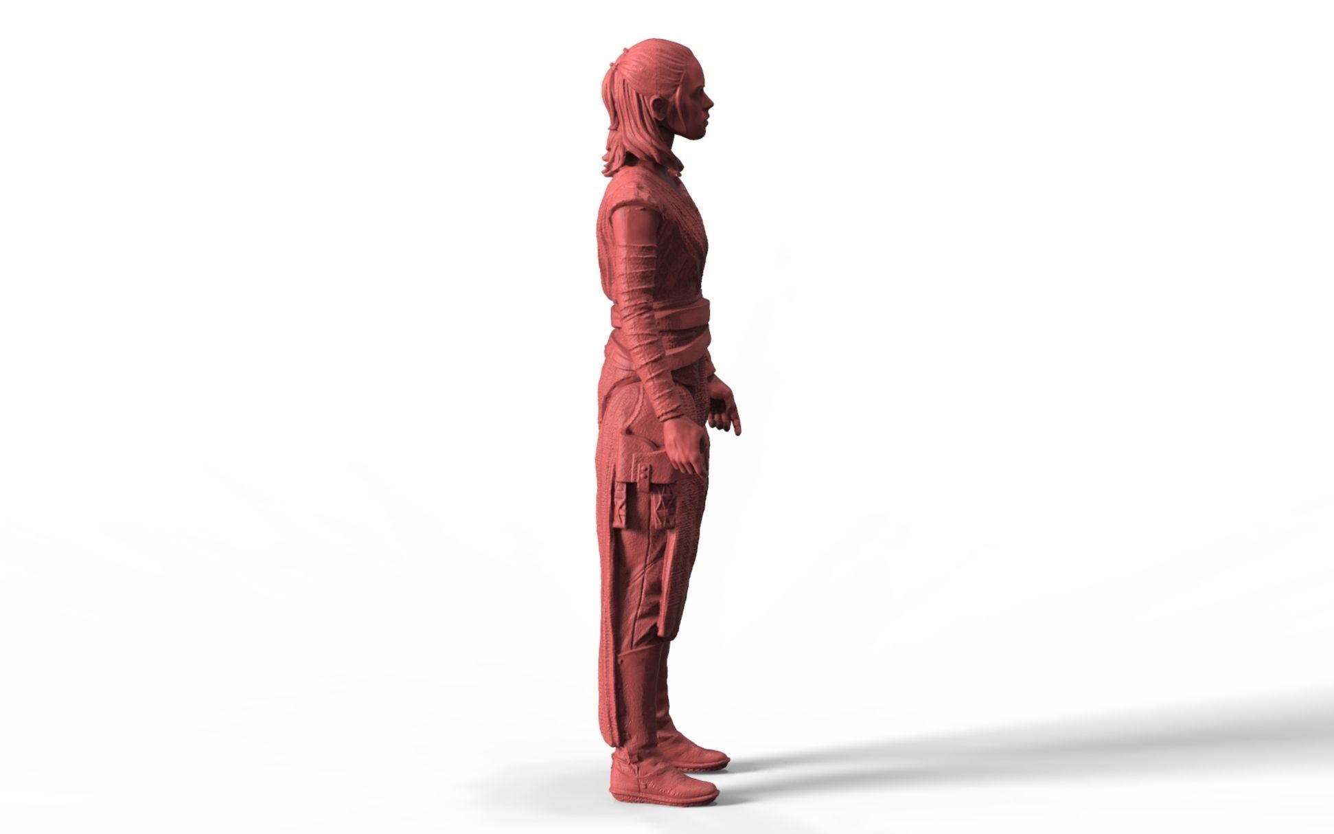 Rey Figure 3D model | CGTrader