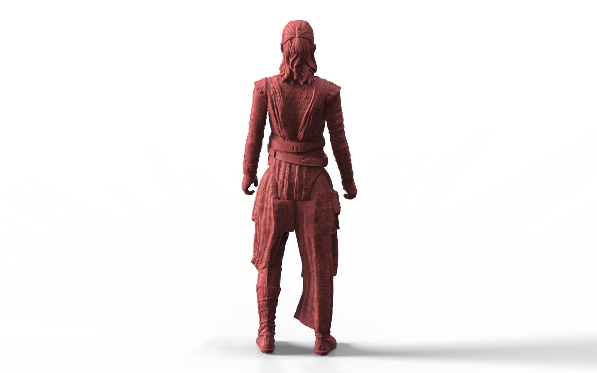 Rey Figure 3D model | CGTrader