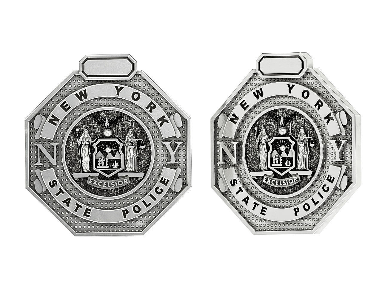 New York Police Department Token 3D model 3D printable | CGTrader