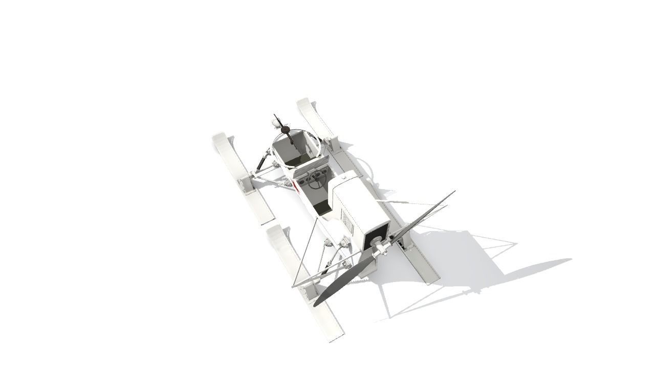 RF-8 Soviet Aerosan 3D model | CGTrader