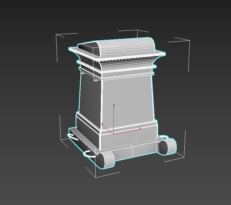 Egyptian Canopi 3D model | CGTrader