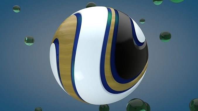 Abstract Sphere 3D model animated | CGTrader
