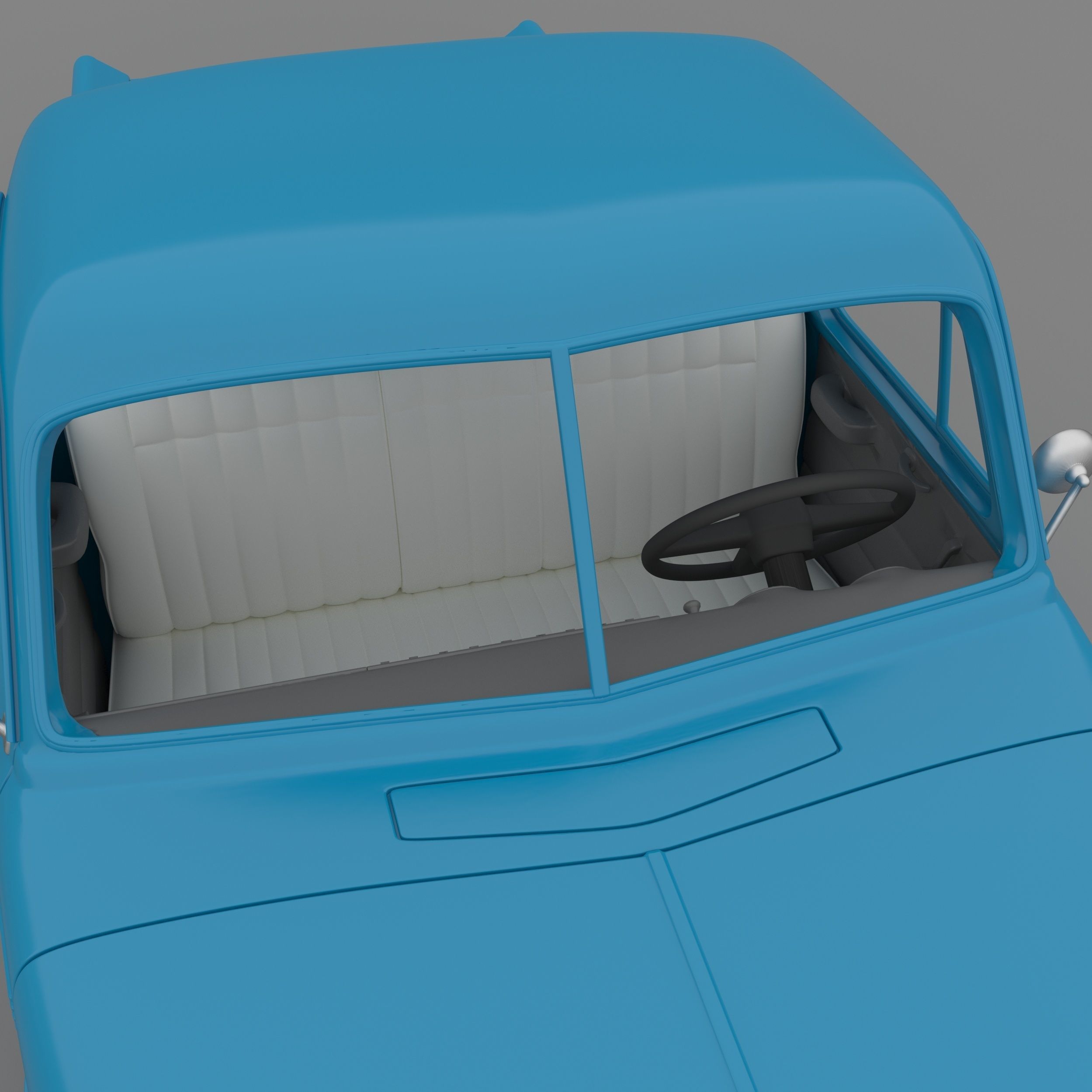 Chevrolet 3100 Pickup 1950 Classic for 3D Printing STL File 3D model 3D ...