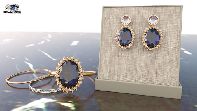 The Royal Jewels 3D model animated | CGTrader