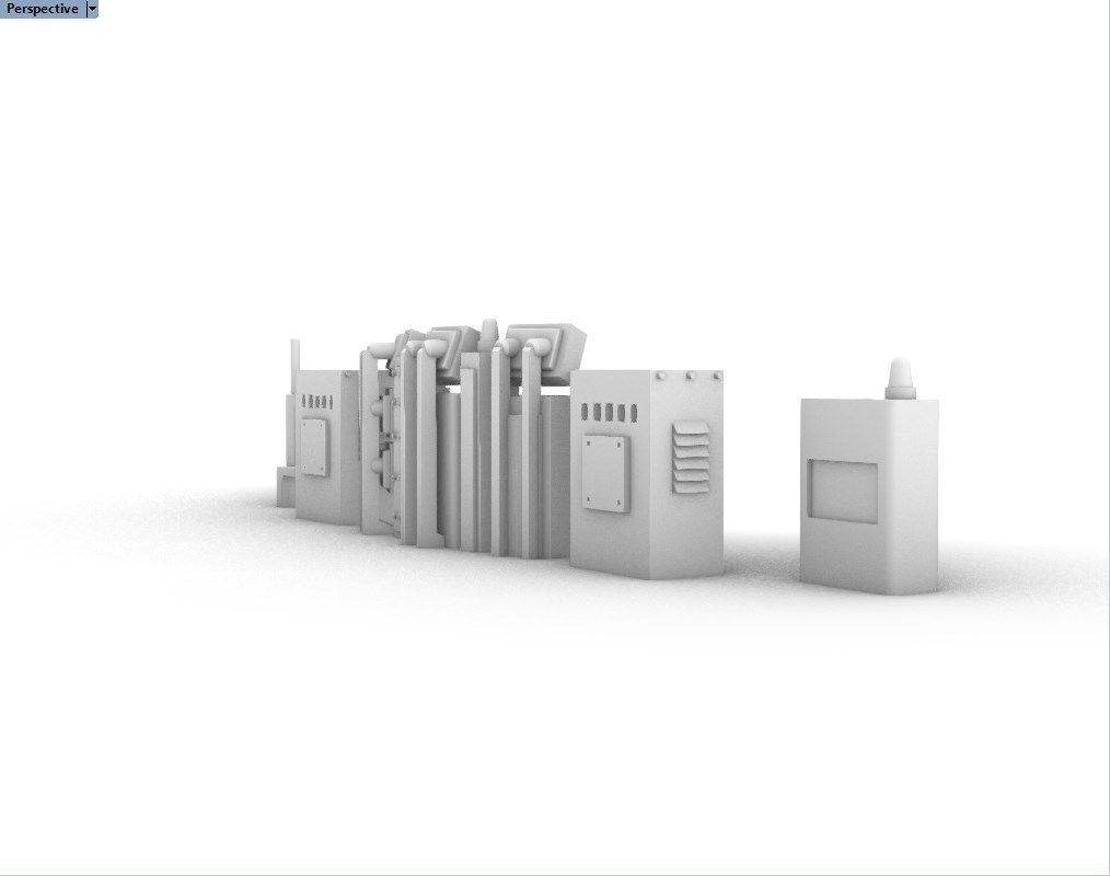 Control Panels and Consoles Pack 3D model 3D printable | CGTrader