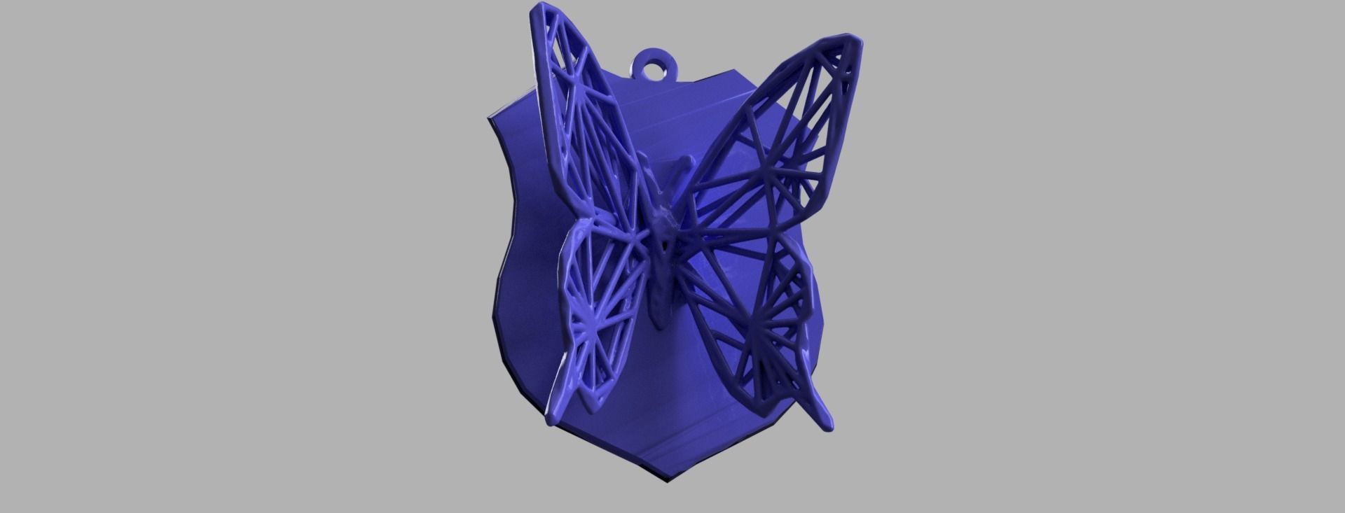 Papillon voronoi 3D model 3D printable | CGTrader