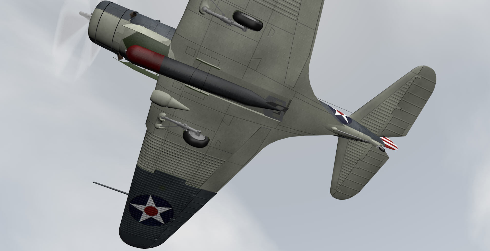 Douglas TBD-1 Devastator 3D model | CGTrader