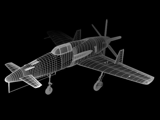 Kyusyu J7W1 Shinden 3D model | CGTrader