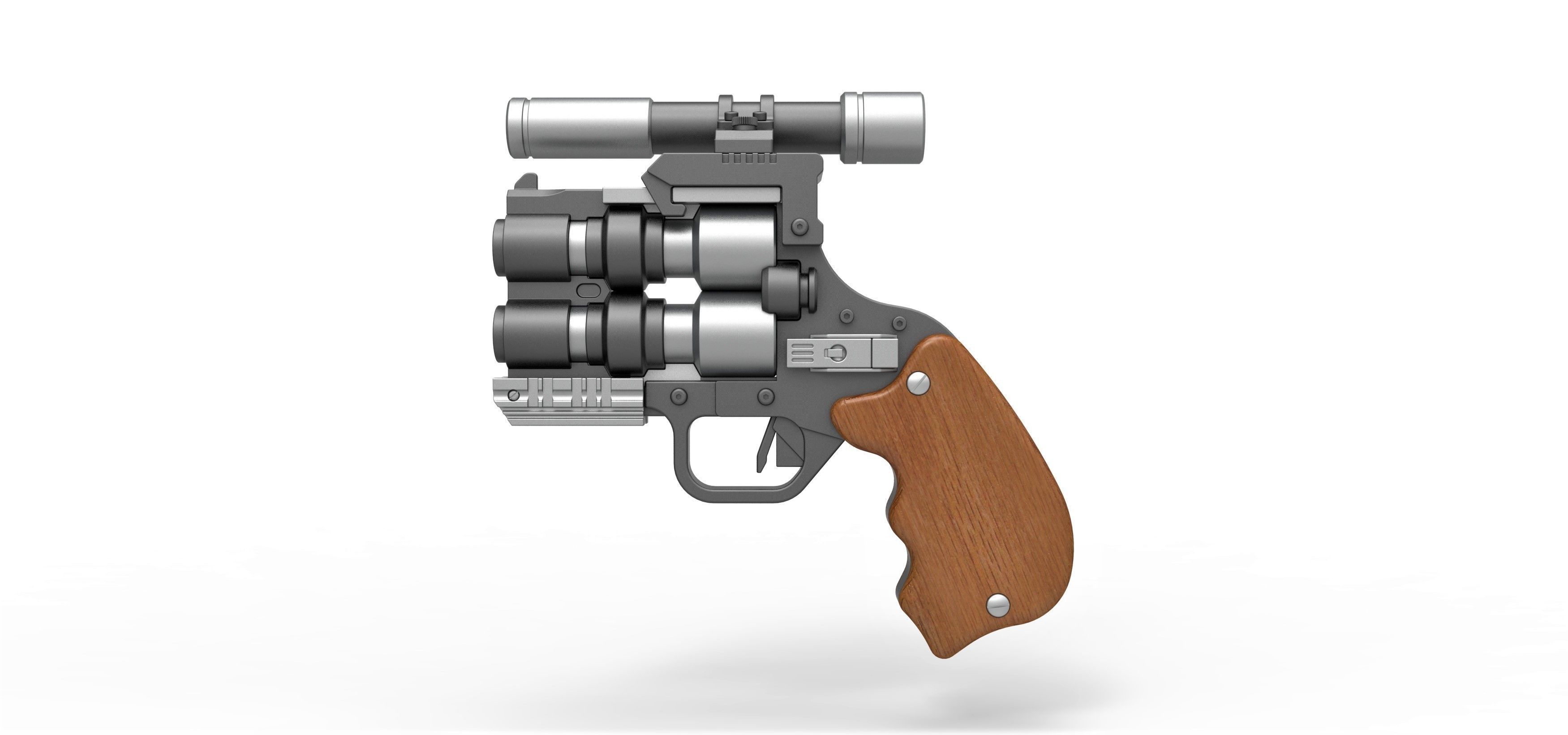 Snubble special Blaster pistol from Solo A Star Wars Story 3D model ...