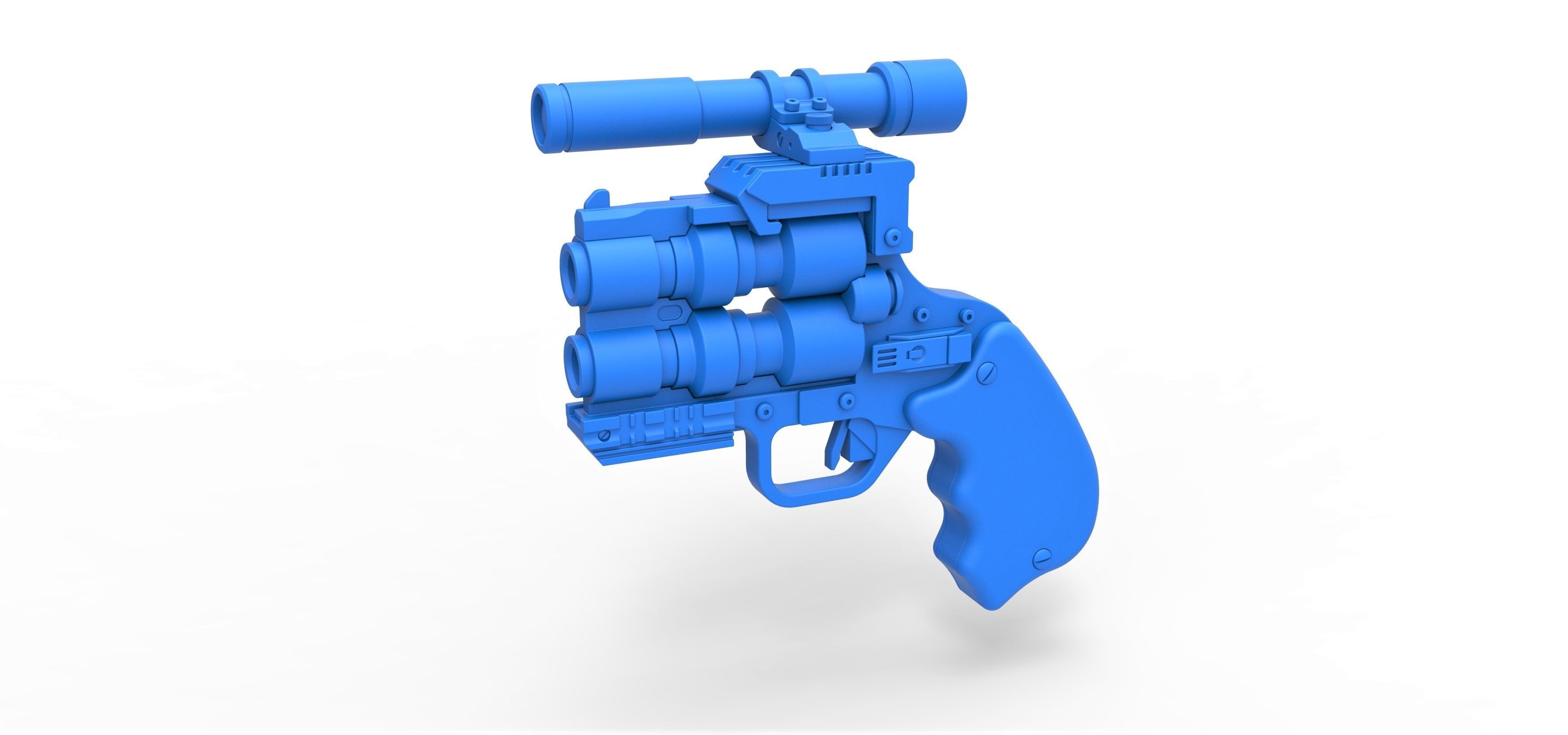 Snubble special Blaster pistol from Solo A Star Wars Story 3D model ...