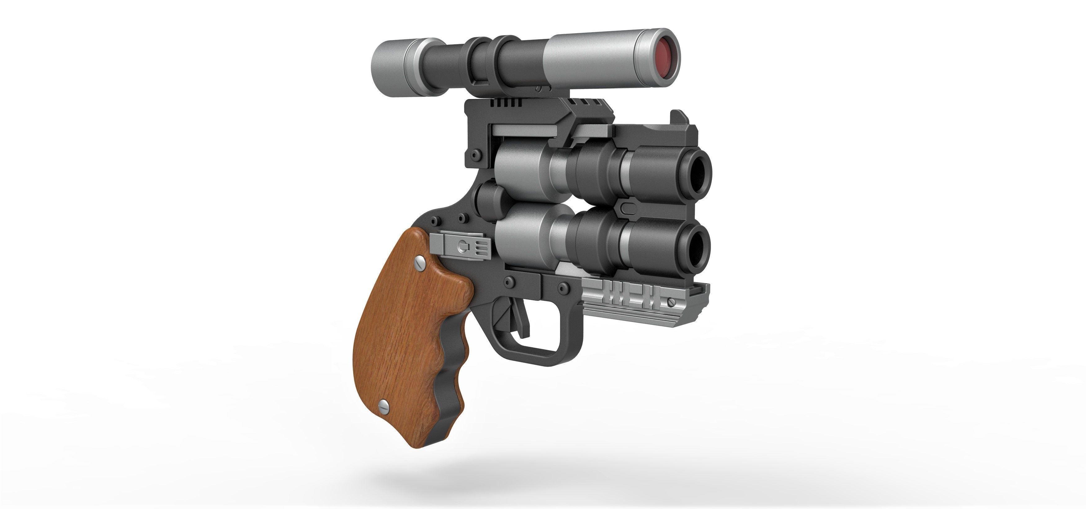 Snubble special Blaster pistol from Solo A Star Wars Story 3D model ...