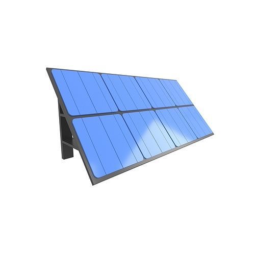 3D model Solar Panel v1 005 VR / AR / low-poly | CGTrader