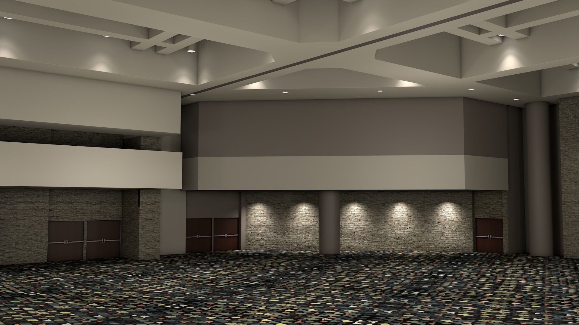 Convention Center 3D model | CGTrader