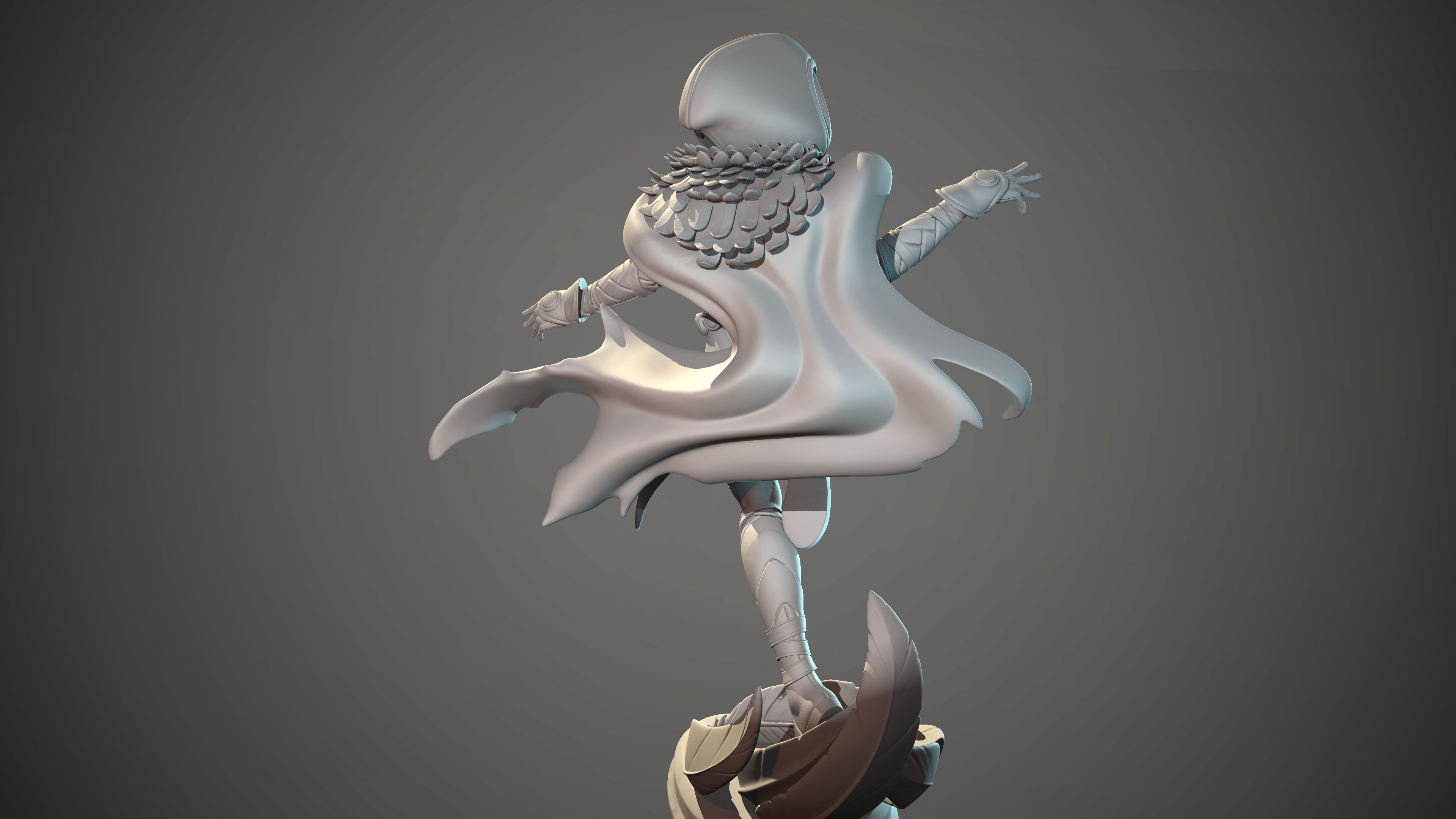 Raven DC Teen Titan Redesigned 3D Print Model 3D model 3D printable ...