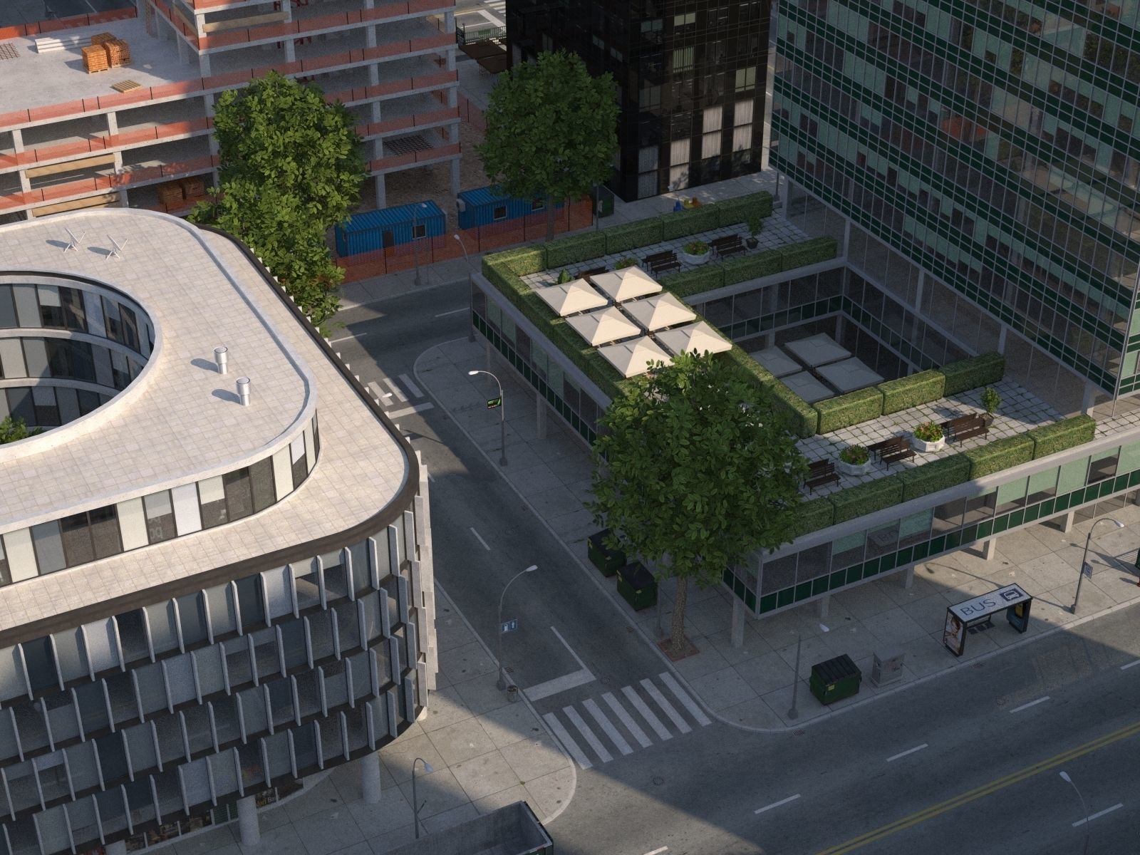 3D model City KC9 VR / AR / low-poly | CGTrader