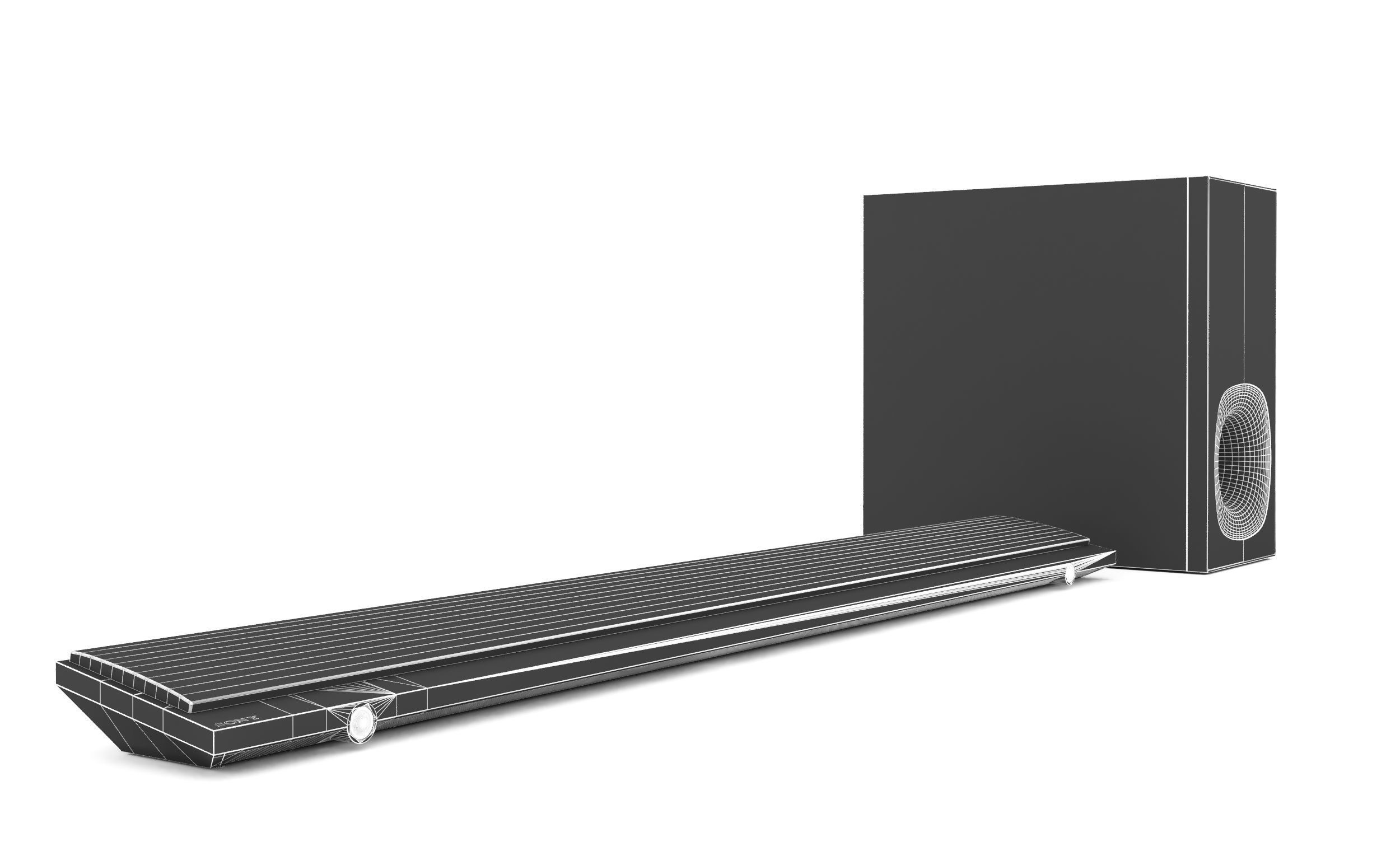 Sony Sound Bar 3D model | CGTrader