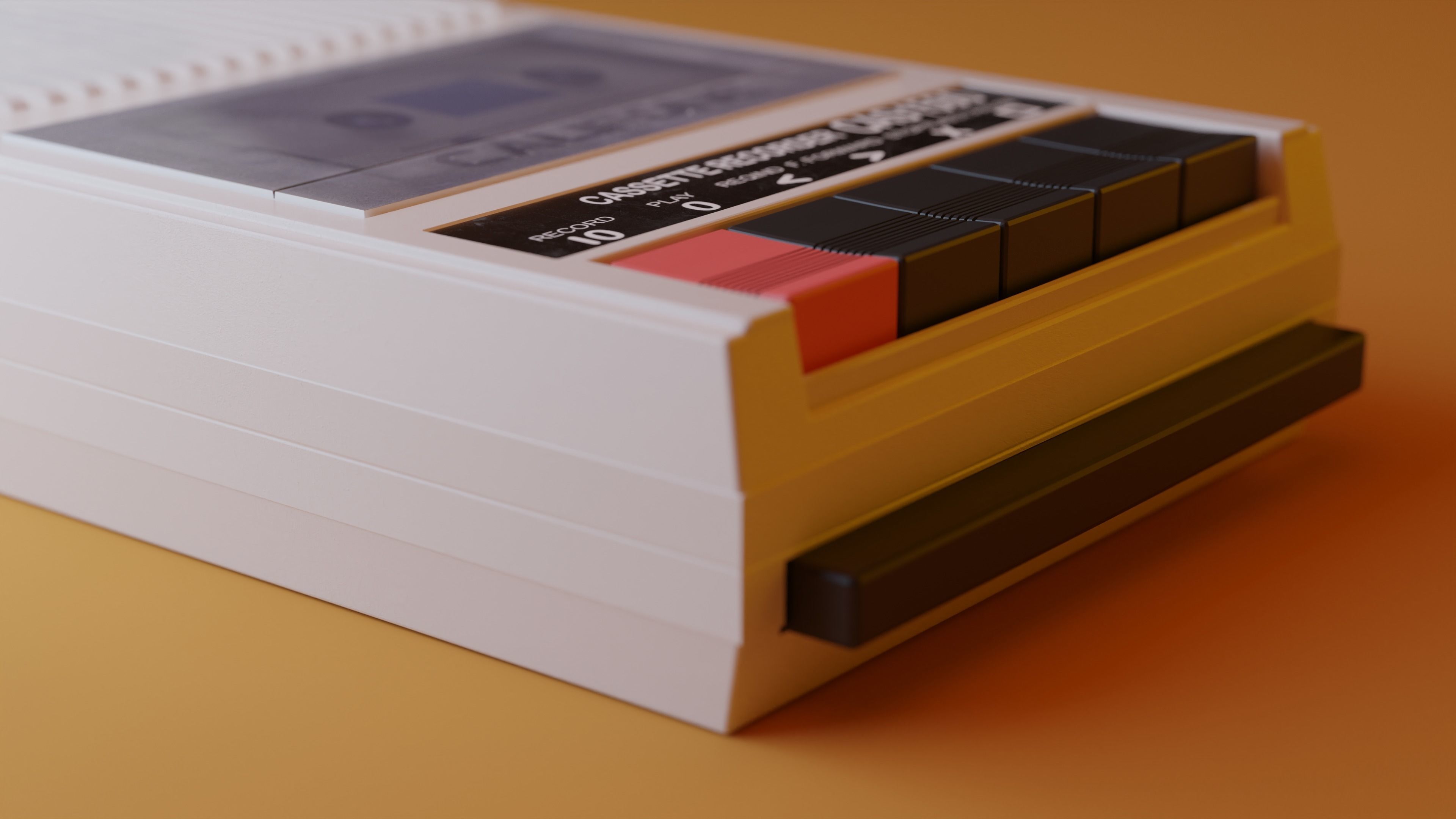 CAS 1500 Califone Tape Recorder 3D model | CGTrader