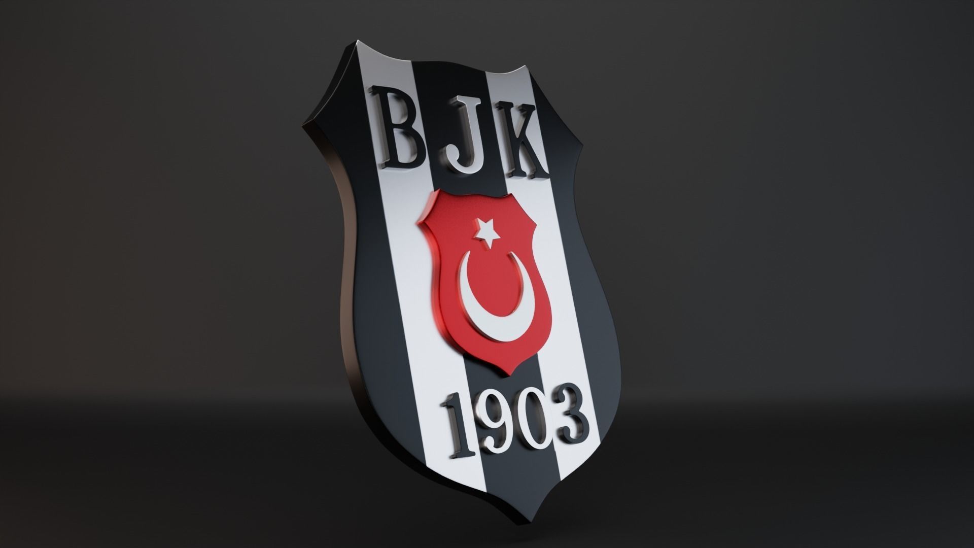 3D asset BJK Logo | CGTrader