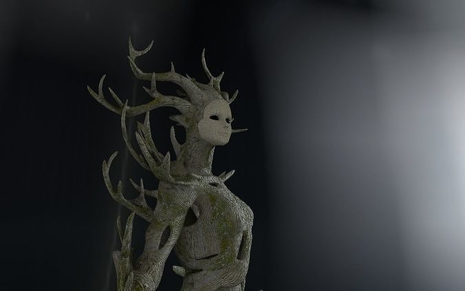 3D model WOMAN TREE FOR FANTASY VR / AR / low-poly | CGTrader