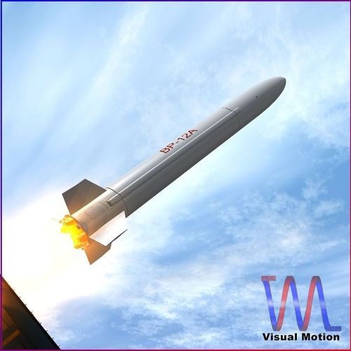 BP-12A Missile 3D model | CGTrader