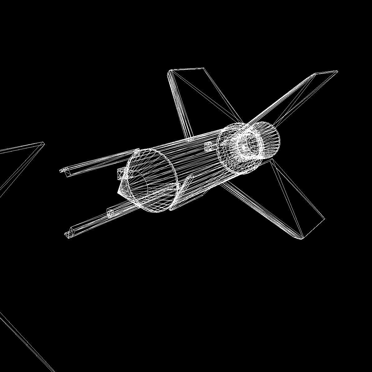 Aerobee 300A Rocket 3D model | CGTrader