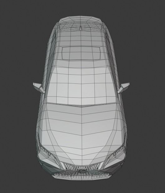 3D model Lexus es300 2020 low poly 3D model VR / AR / low-poly | CGTrader