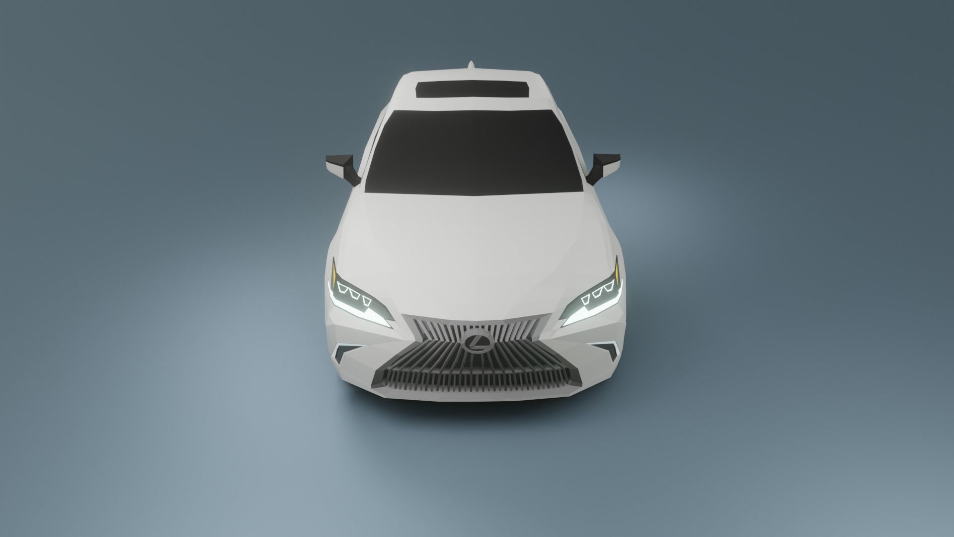 3D model Lexus es300 2020 low poly 3D model VR / AR / low-poly | CGTrader