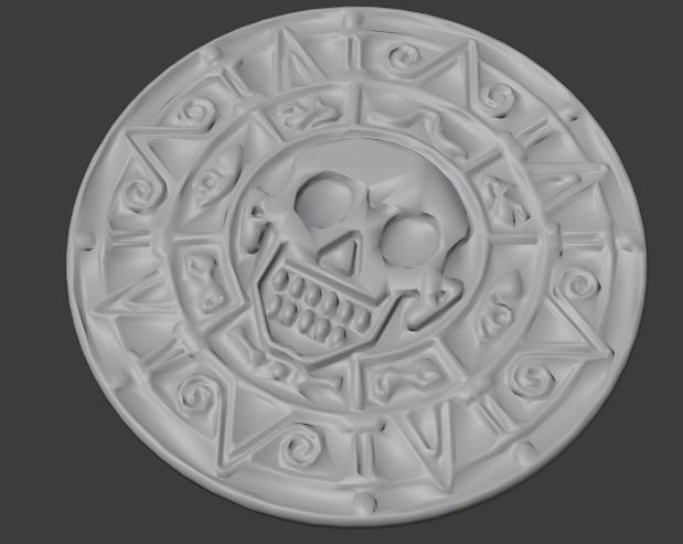 3D model Aztec Gold VR / AR / low-poly | CGTrader